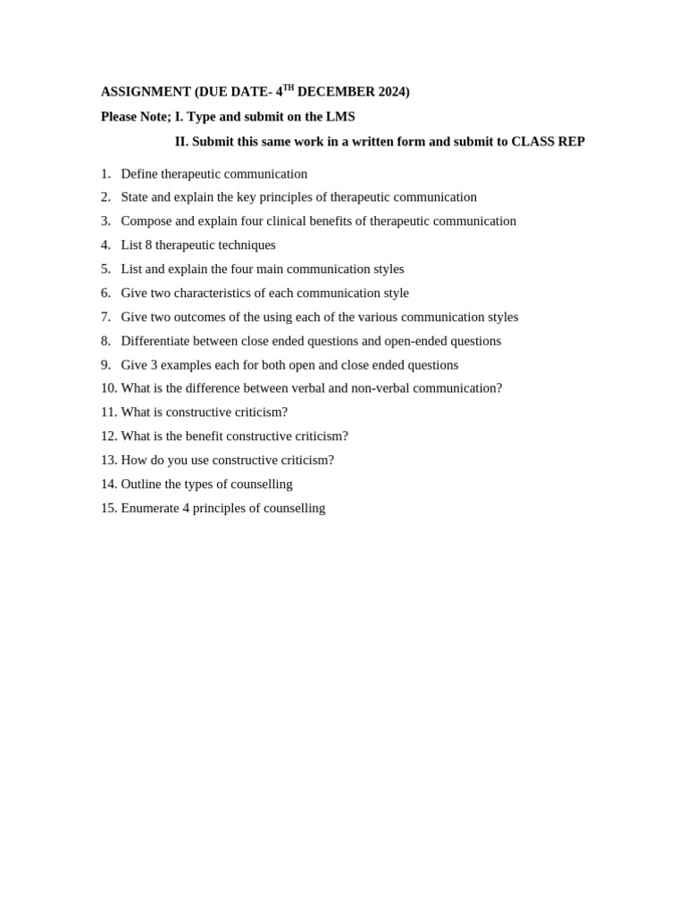 Assignment 2 | PDF