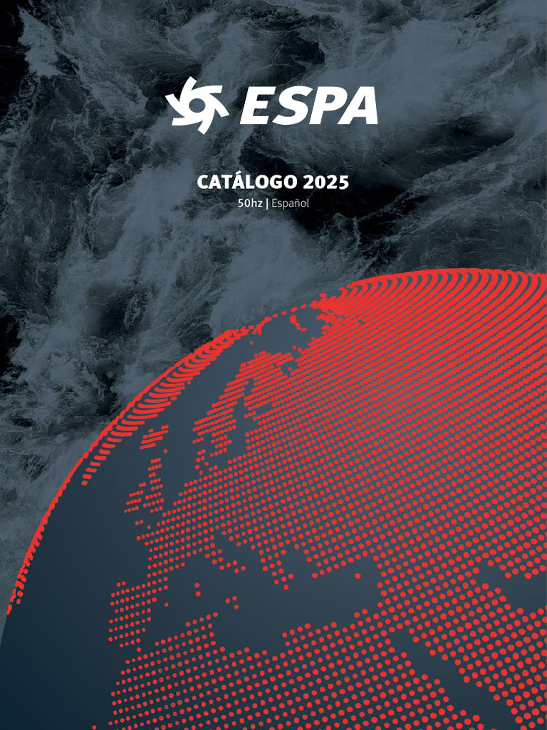 Catalogo Espa Corporativo 2025 50hz Esp | PDF | Agua | Bomba