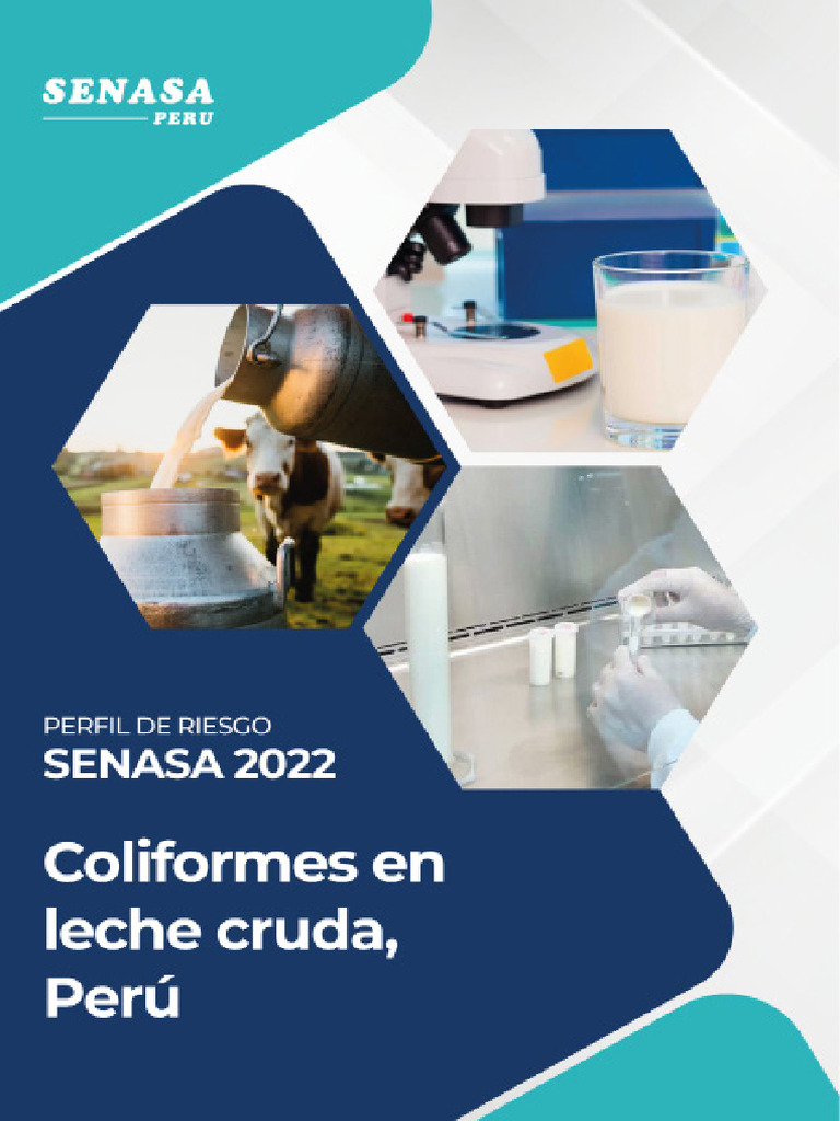 Perfil de Riesgo Coliformes en Leche Cruda 2024 | PDF | Las bacterias ...