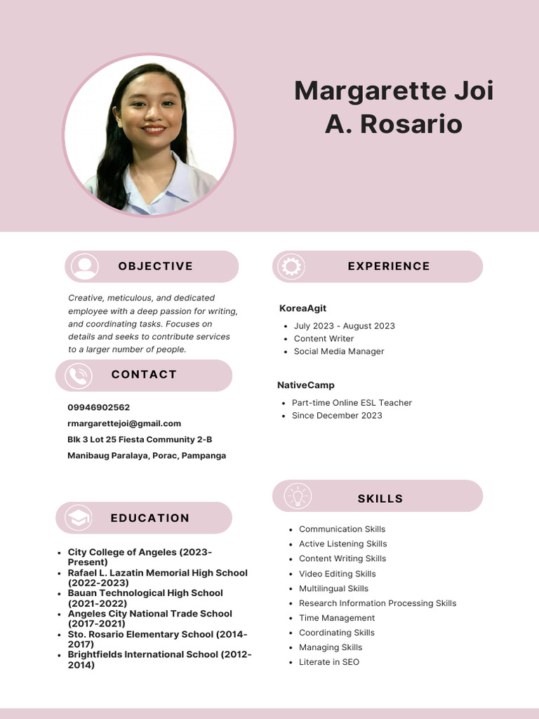 Rosario, Margarette Joi | PDF