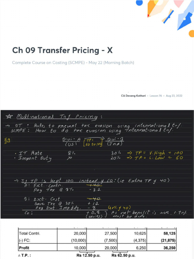 Ch_09_Transfer_Pricing__X_with_anno | PDF