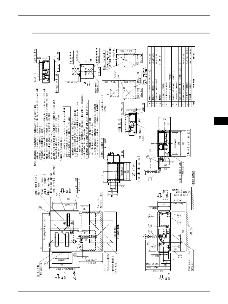 Manual Ingenieria VRV S DAIKIN - Dimensiones FXSQ | PDF