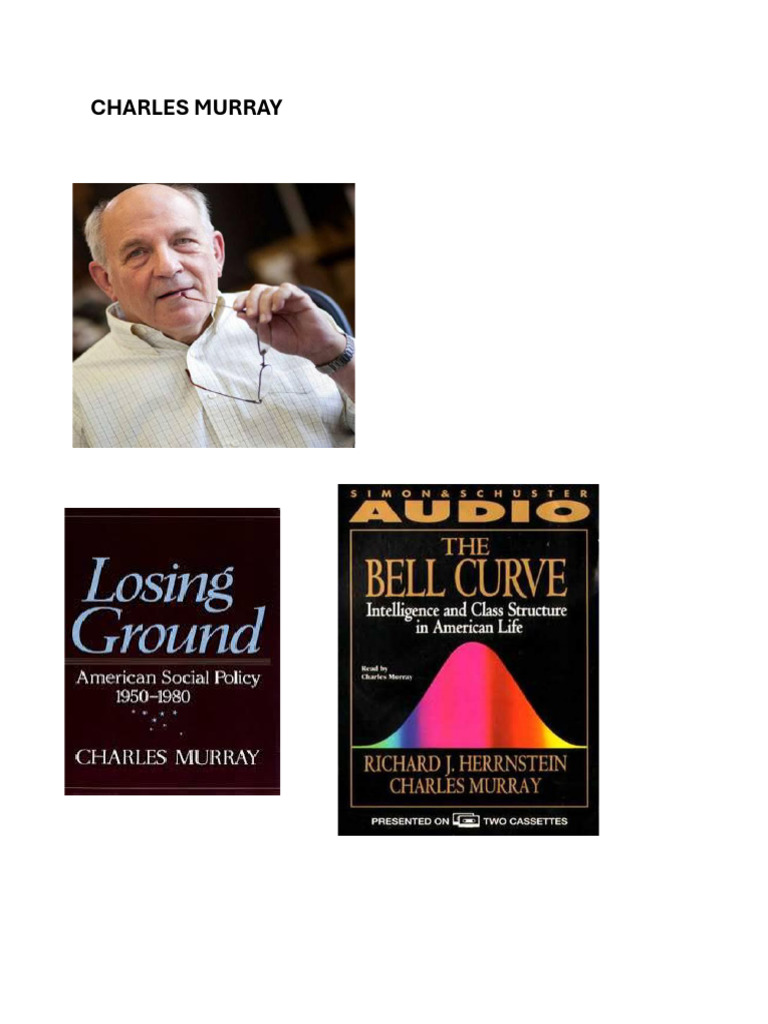 Charles Murray: Controversial Ideas on Inequality | PDF | Social ...