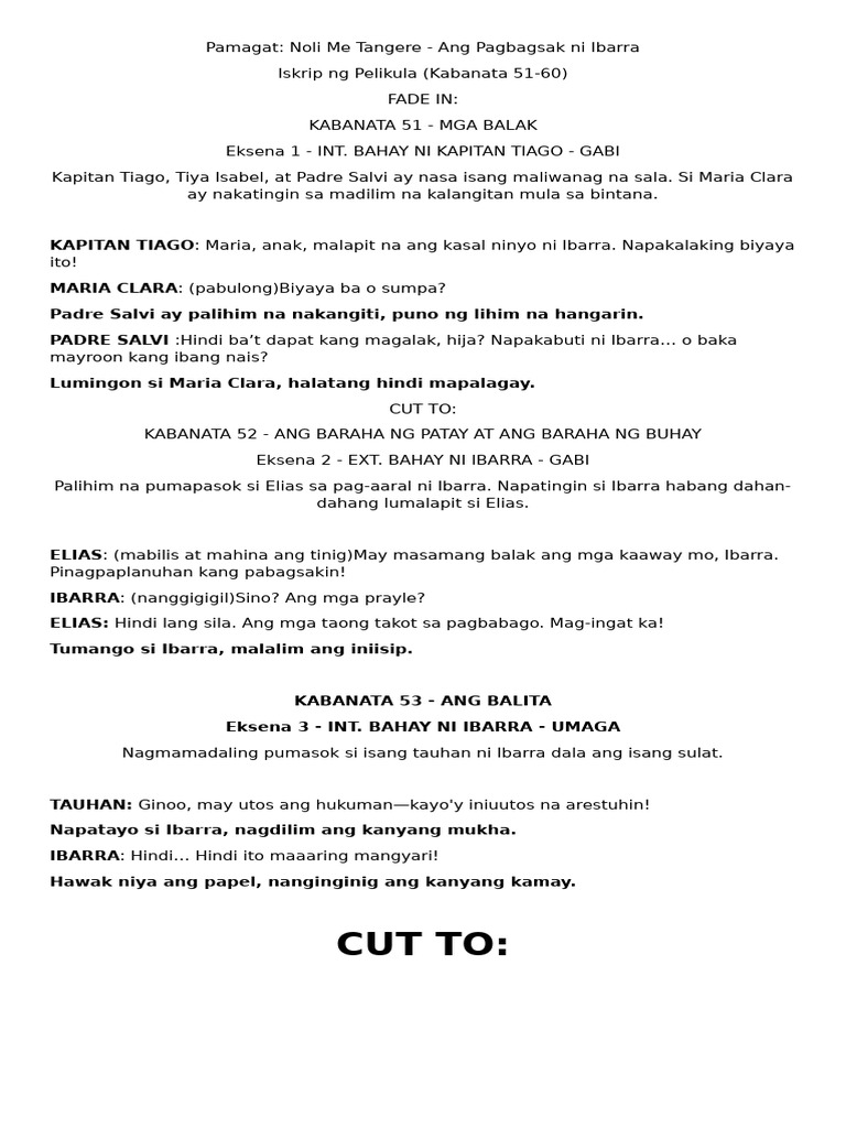 Kabanata 51-60 | PDF