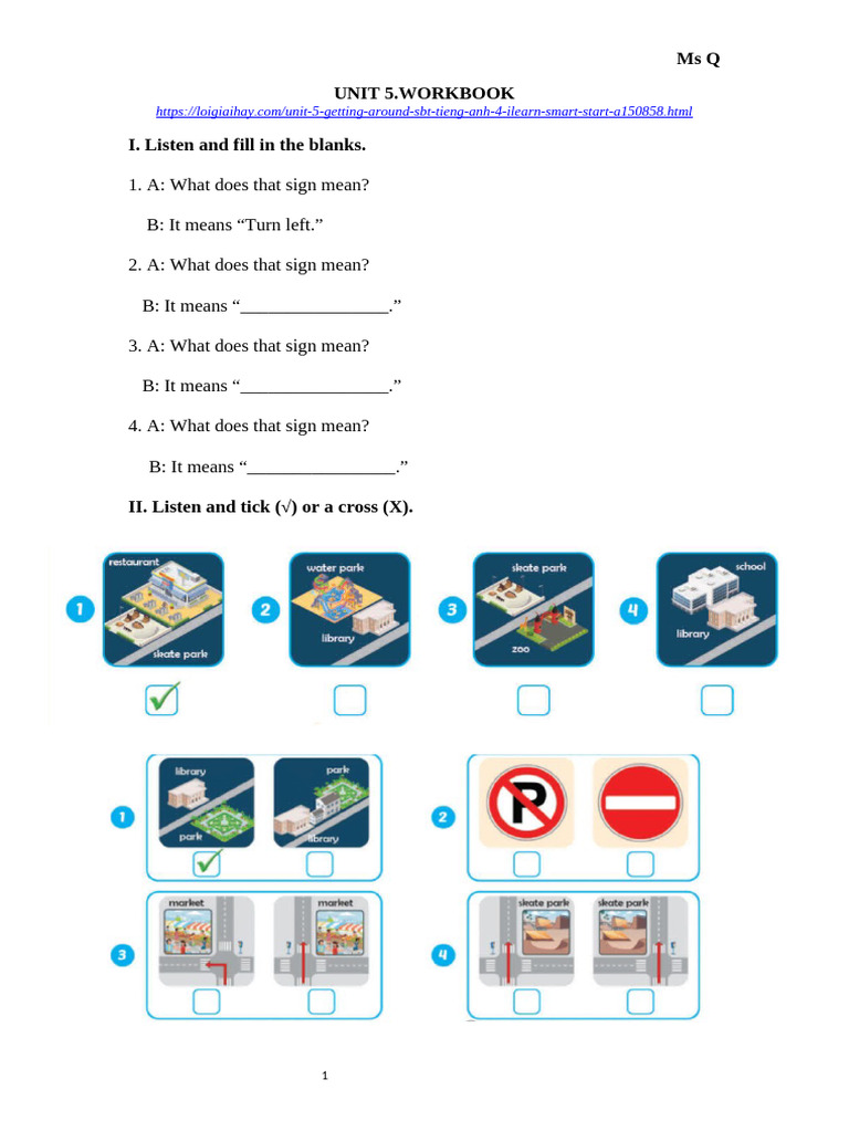 Unit 5 Workbook | PDF