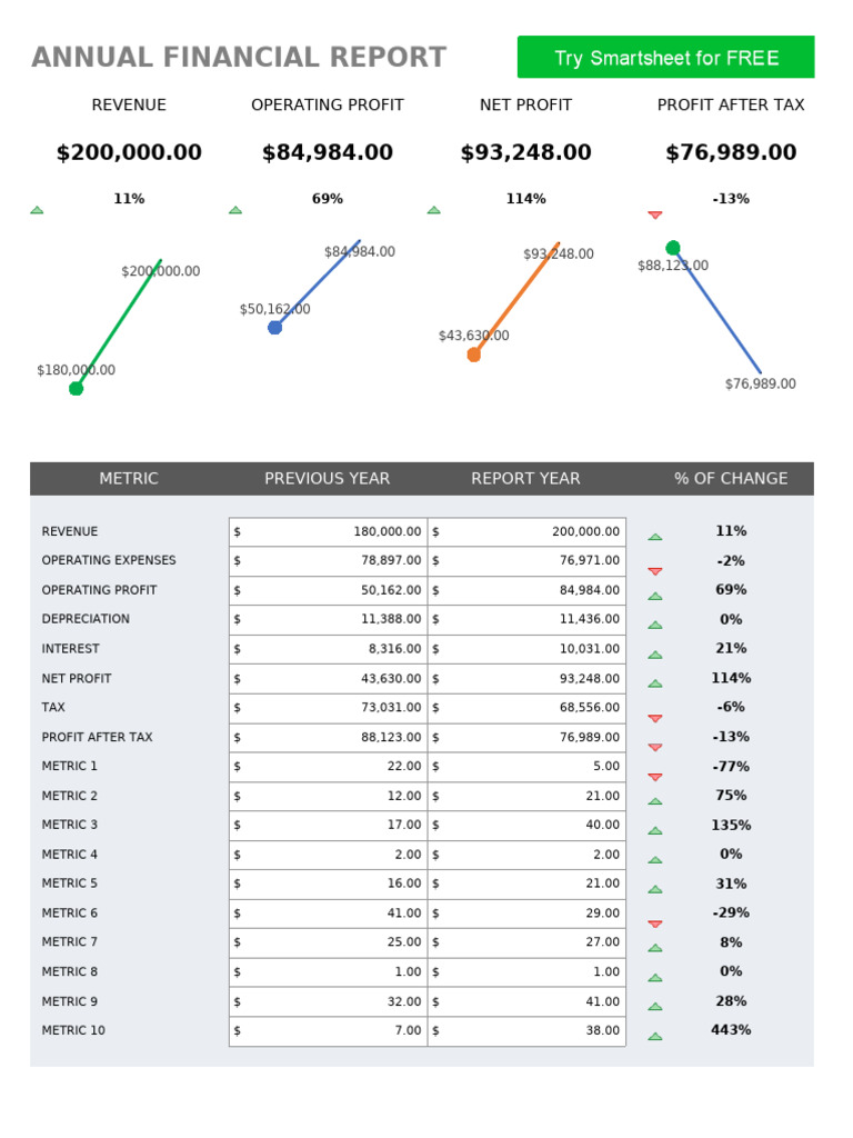 2023 Annual Financial Report Analysis | PDF | Net Income | Taxes