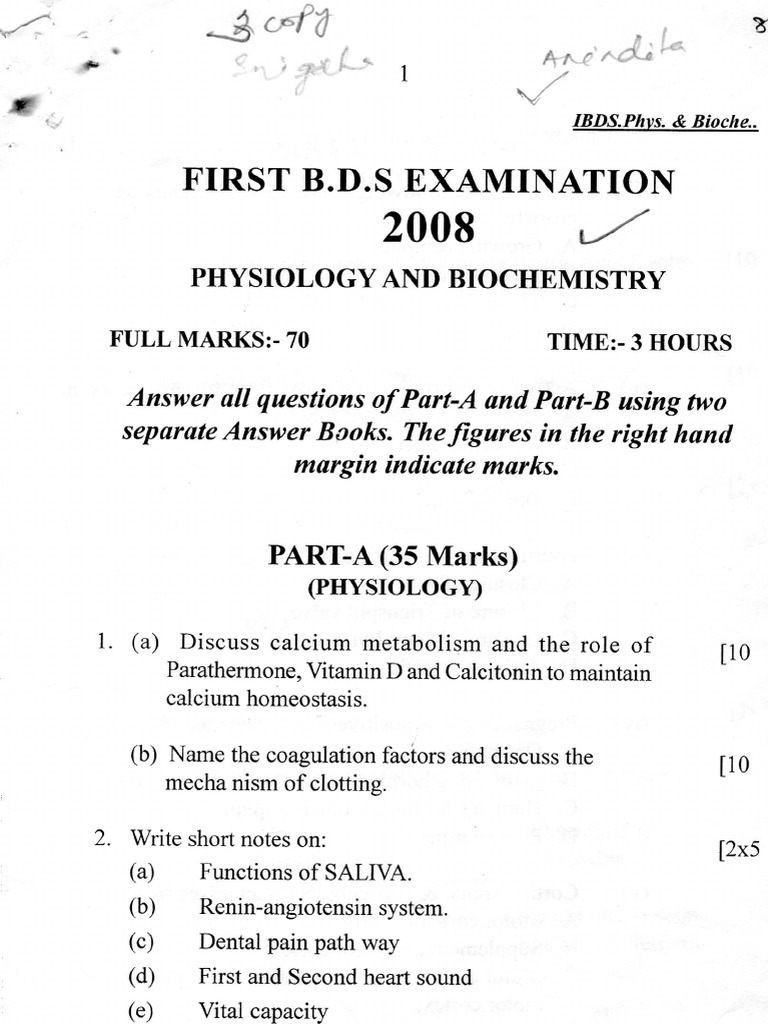 2008 Phy & Bio | PDF