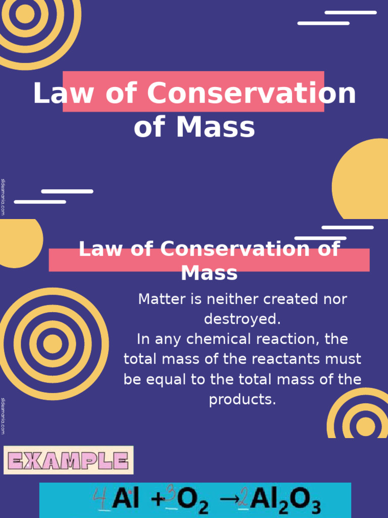 Law of Conservation | PDF