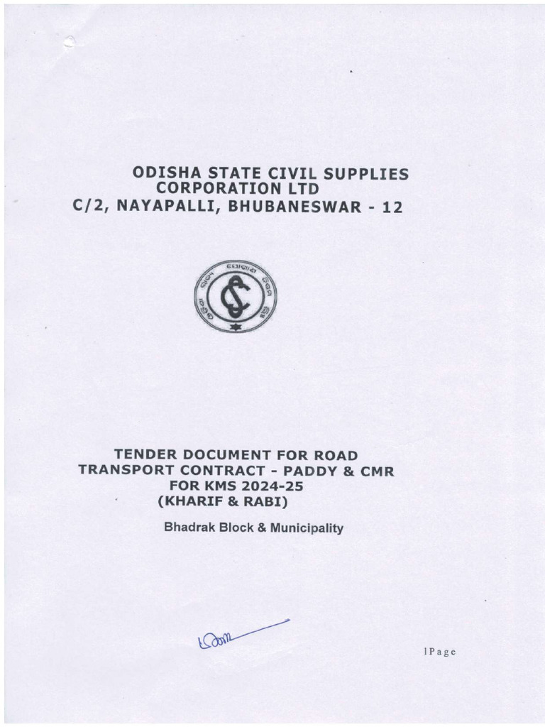 Bhadrak Block ND ULB | PDF | Business