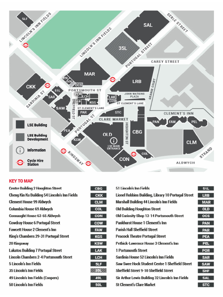 Campus Map With Key May 24 800px | PDF