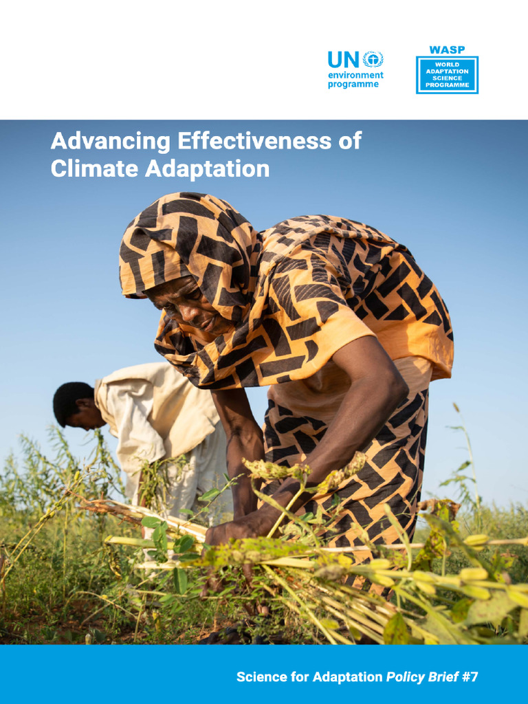 Advancing Effectiveness of Climate Adaptation - Science For Adaptation ...