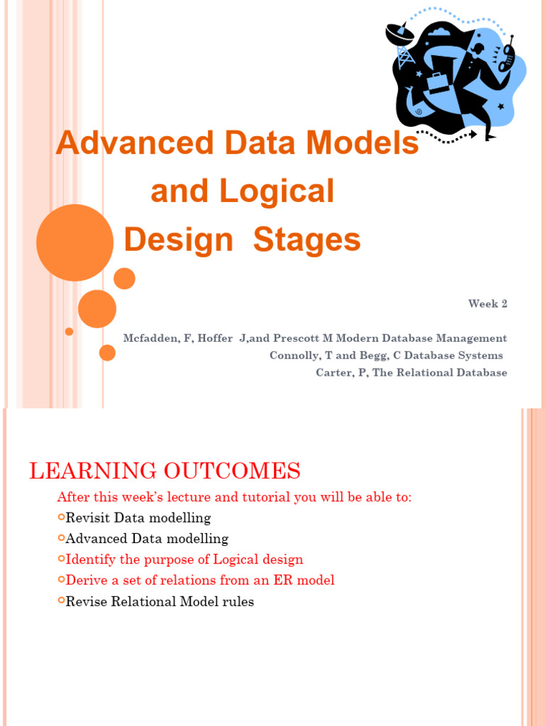 Advanced Data Models and Logical Design - wk2 | PDF | Relational Model | Data Model