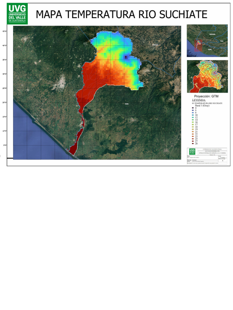 Mapa Temperatura | PDF