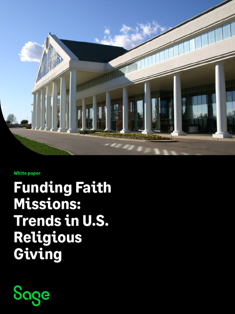 U.S. Religious Giving Trends Explained | PDF | Nonprofit Organization ...
