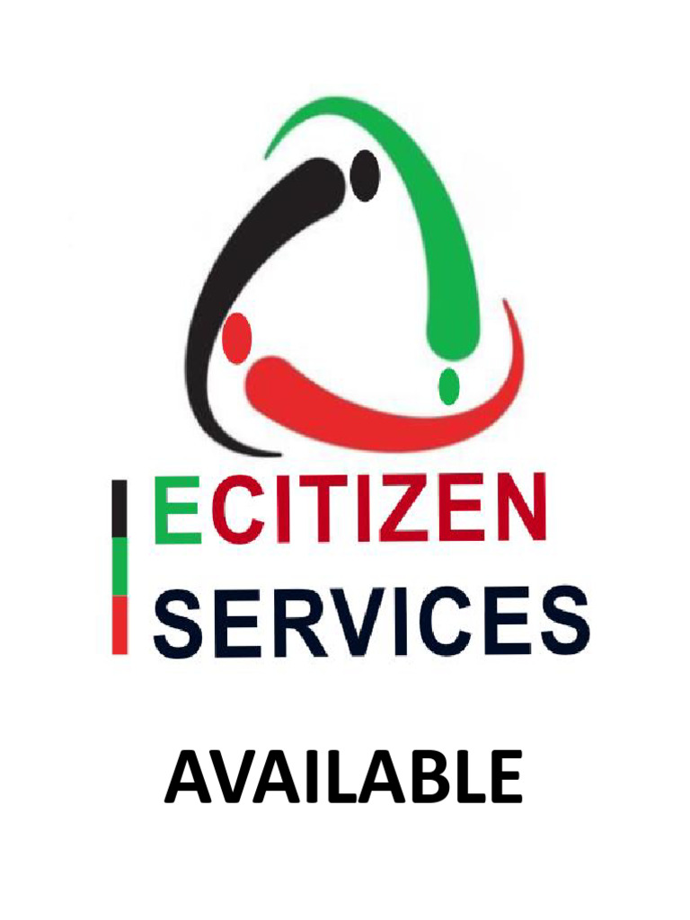 Ecitizen Services Available | PDF