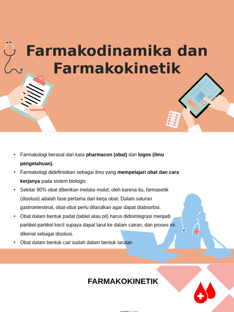 Farmakodinamik dan Farmakokinetik | PDF
