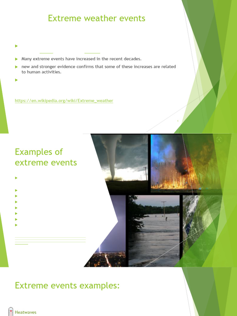 Class 2 Extreme Weather Event | PDF | Extreme Weather | Weather