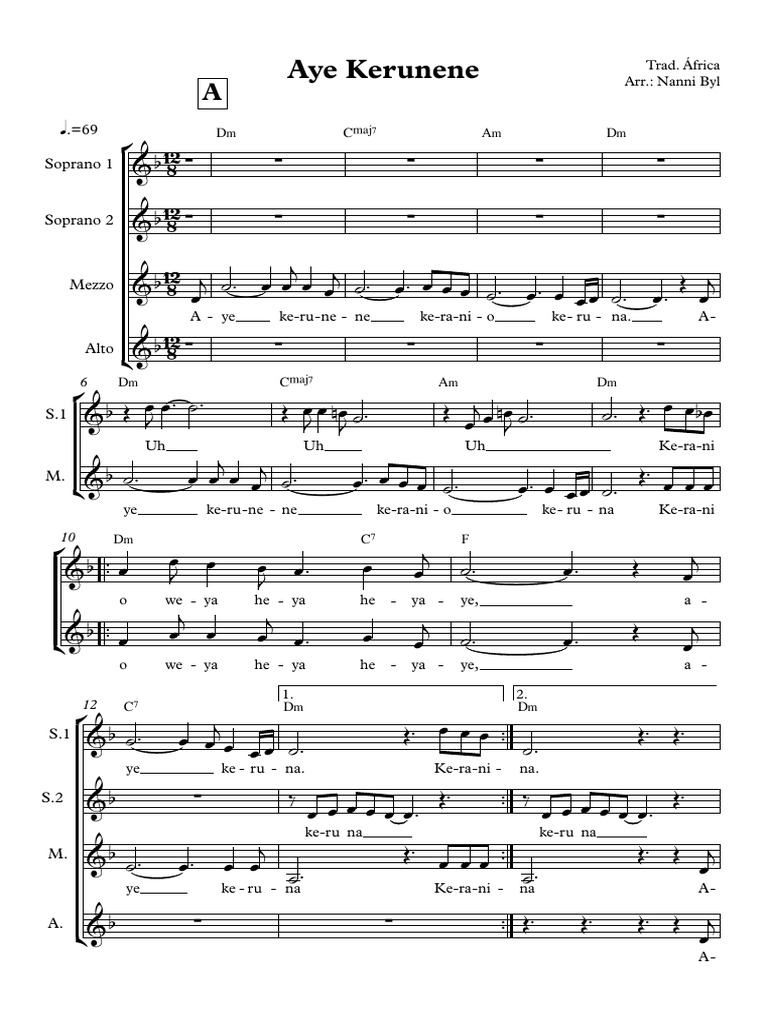 Aye Kerunene - Coro | PDF