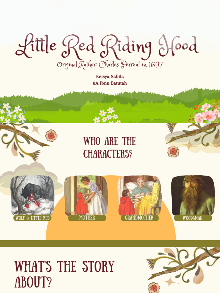 Little Red Riding Hood PDF | PDF | Little Red Riding Hood | Folklore
