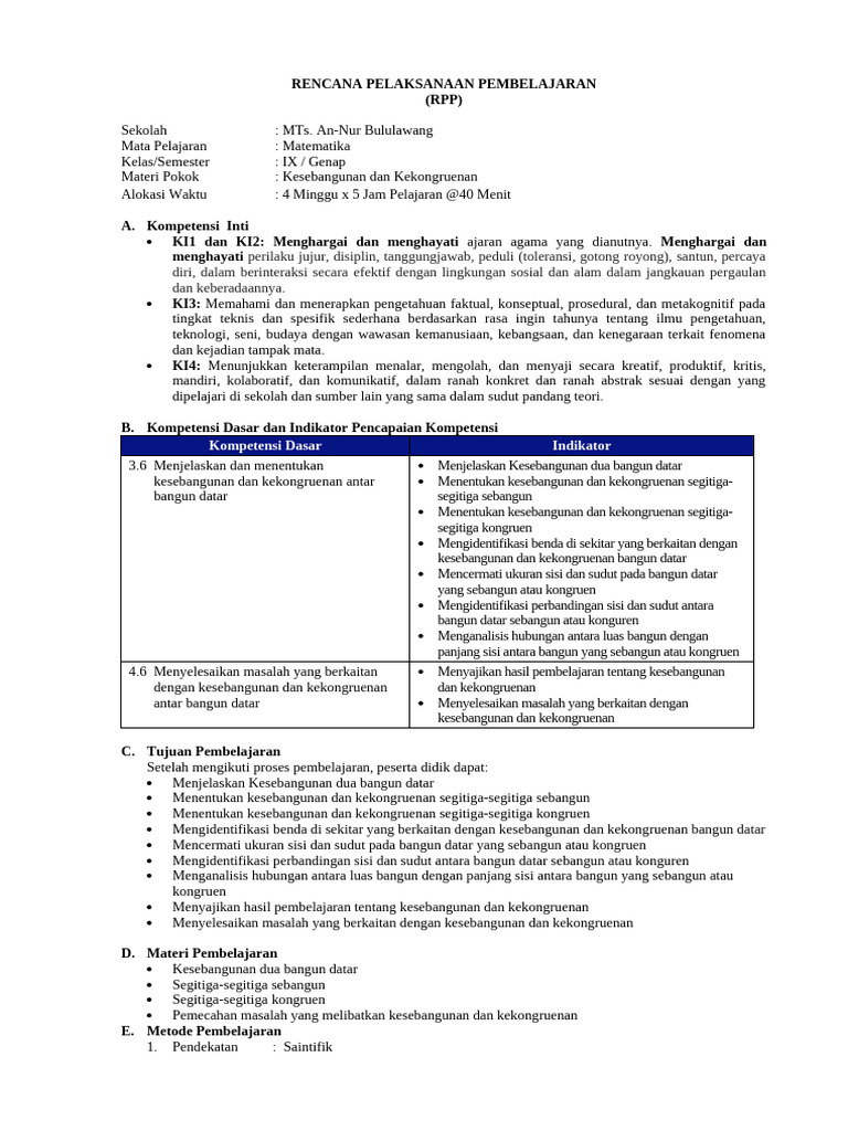 12. RPP 5 KEBANGUNAN 2019-2020 | PDF