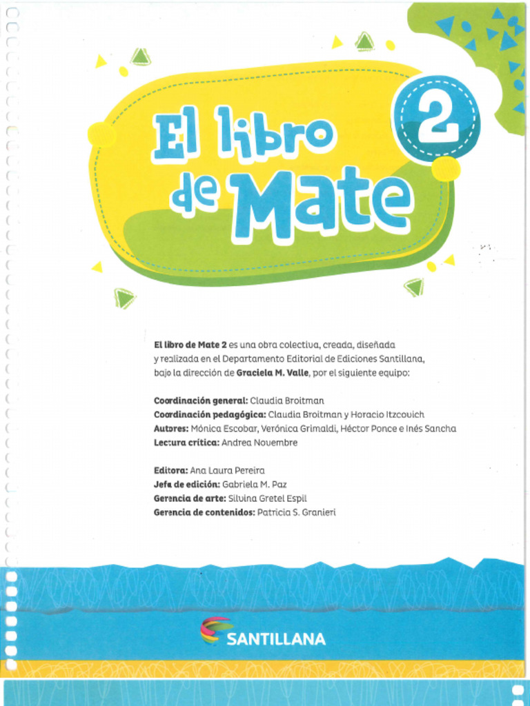 el libro de mate 2 | PDF