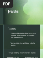Lietuvių Kalbos Žinynas. Įvardžių Reikšmė Ir Gramatinės Ypatybės ...
