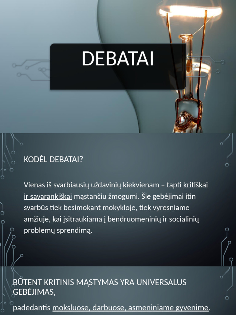 Debatai | PDF