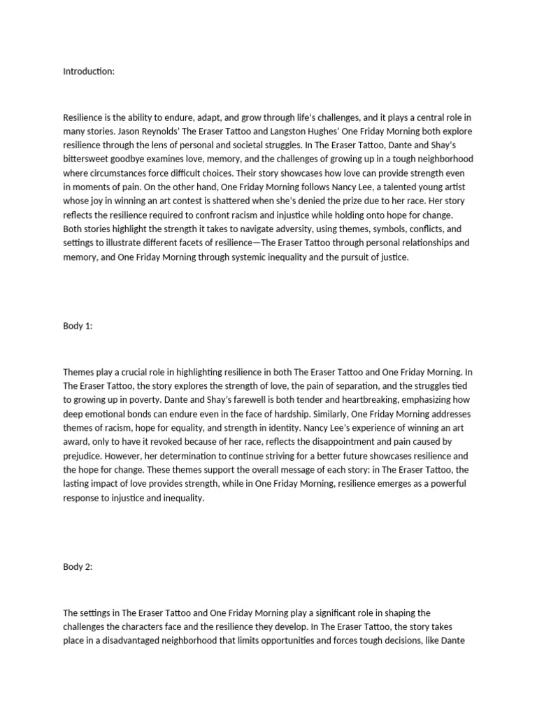 Introduction 1 | PDF | Psychological Resilience | Love