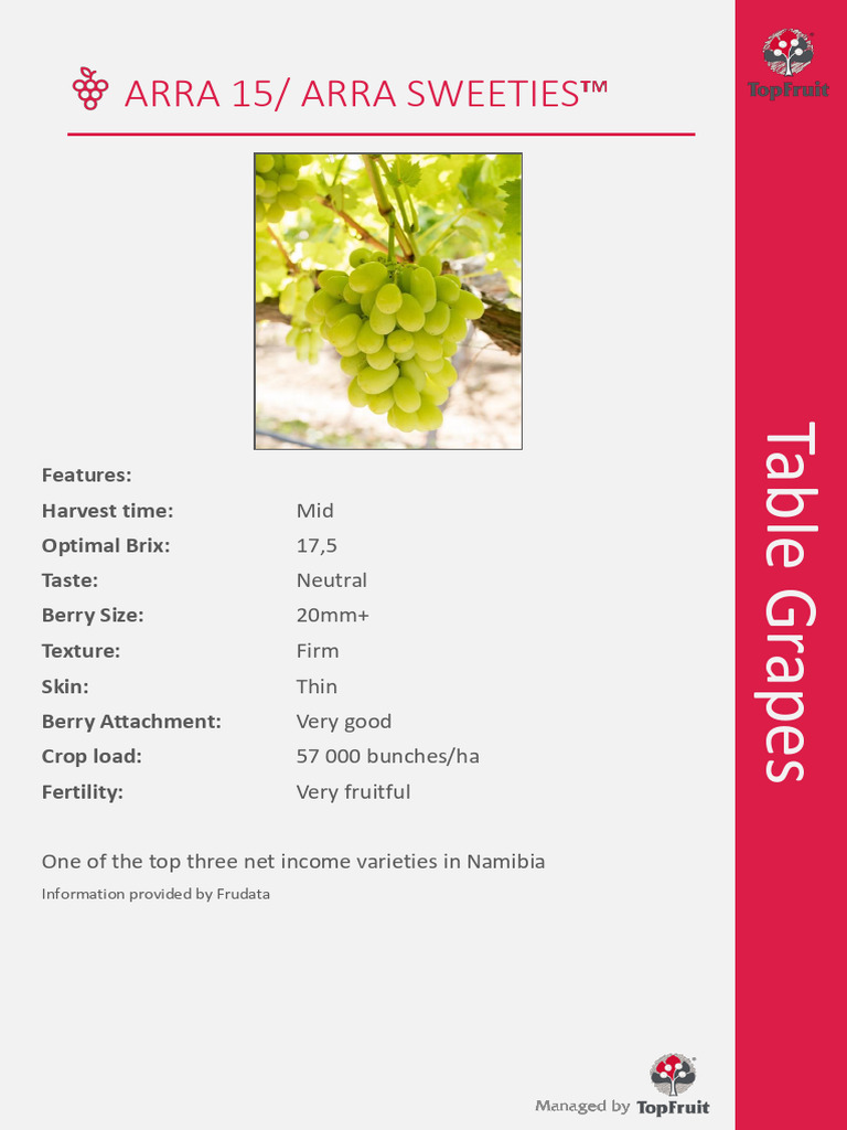 Arra 15 Arra Sweeties™ | PDF