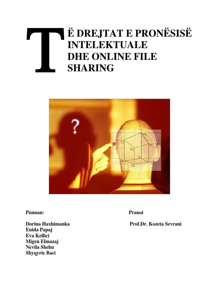 Intellectual Property Rights and File Sharing | PDF