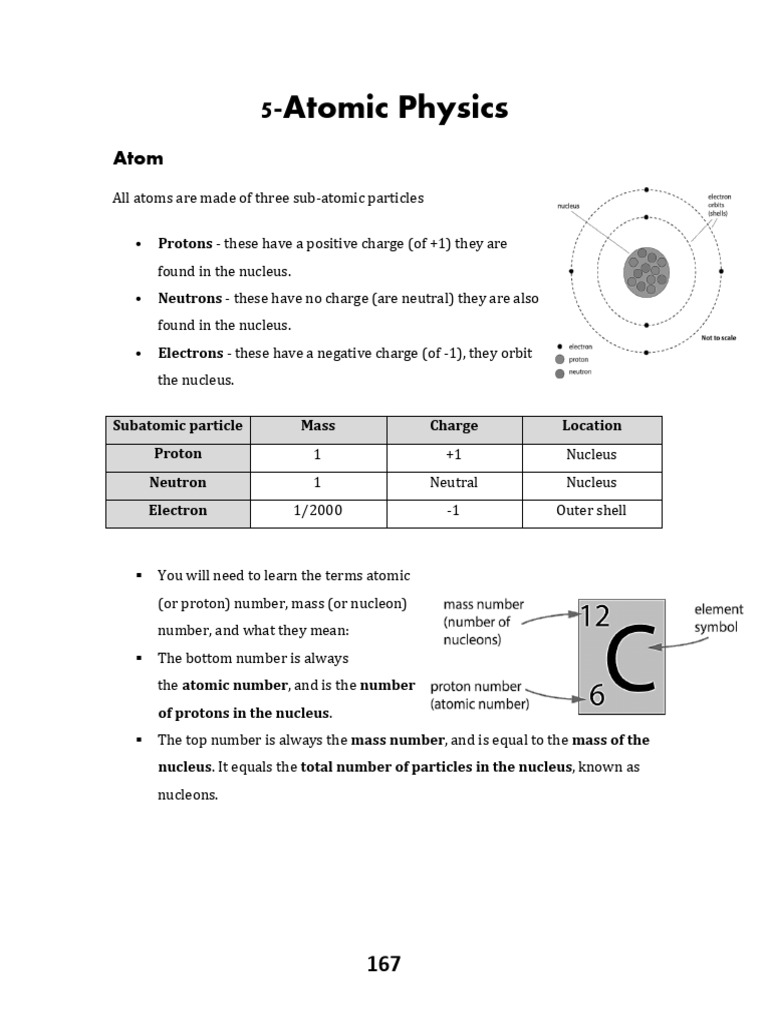Understanding Atomic Structure and Radioactivity | PDF | Radioactive ...