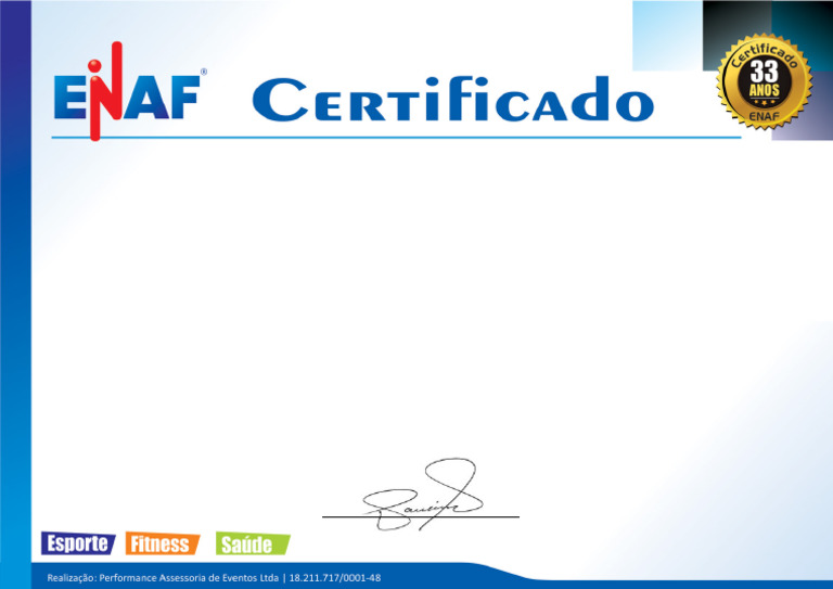 ENAF - Certificado 2 | PDF