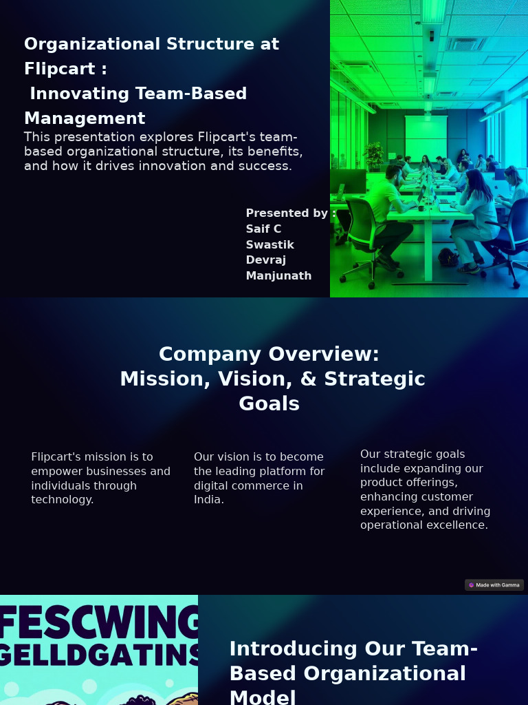 Flipcart's Team-Based Structure Explained | PDF | Innovation ...