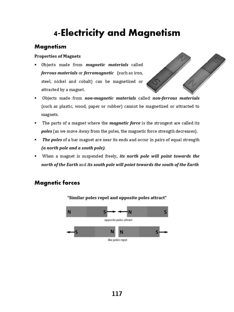 4-Electricity and Magnetism For Ig Physics | PDF | Inductor | Electric ...