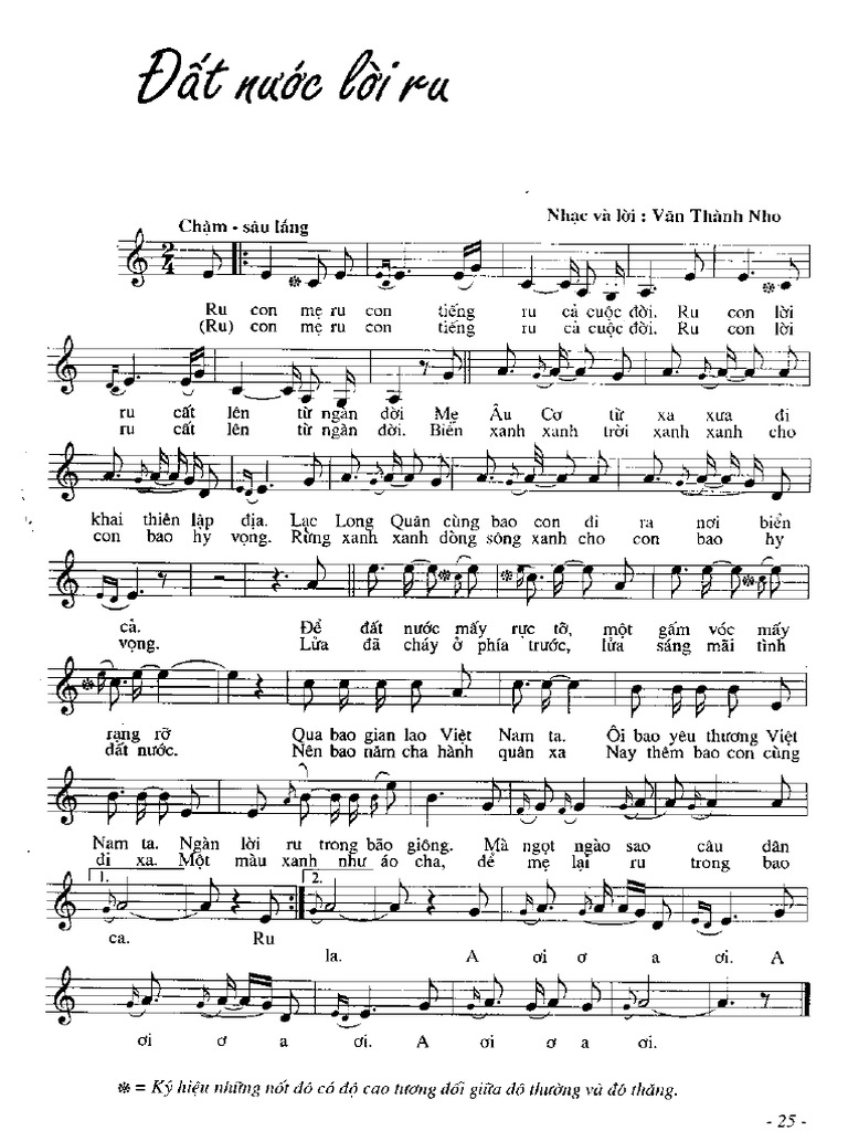 DAT NUOC LOI RU - SHEET | PDF