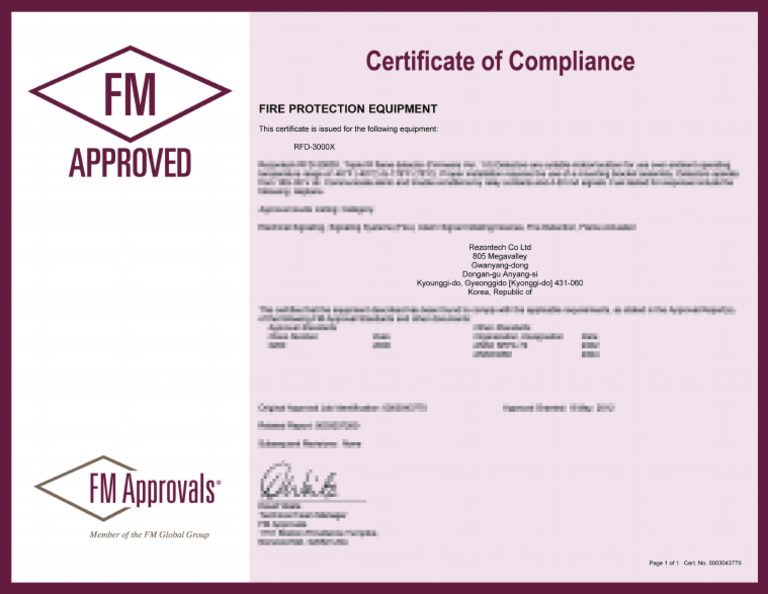 FM Approval (1) | PDF