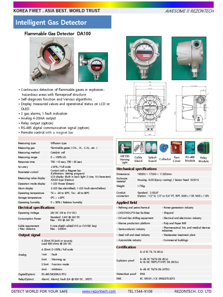 DA100 catalog Eng (3) | PDF | Equipment | Computer Engineering