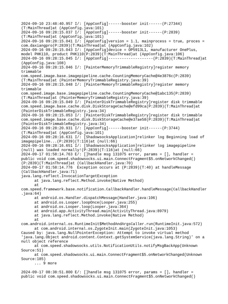 Logs | PDF | Java (Programming Language) | Computer Programming