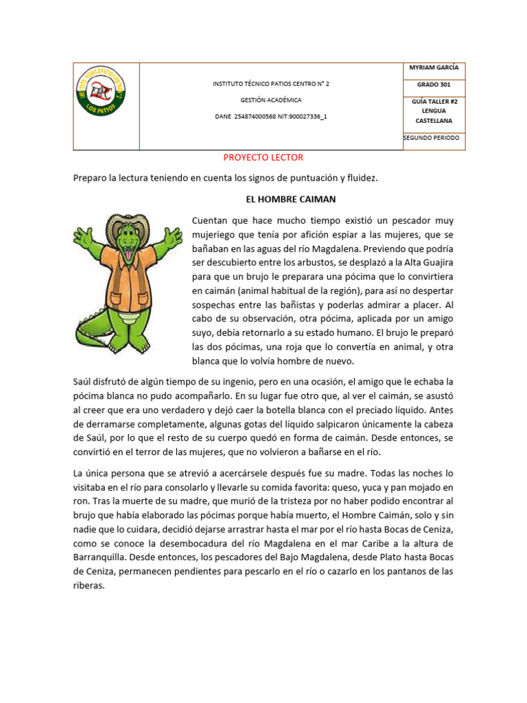 Hombre Caiman | PDF