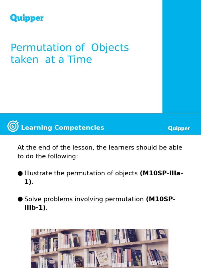 Understanding Permutations of Objects | PDF | Mathematics
