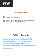 MATLAB Onramp Access for MAT-343 | PDF