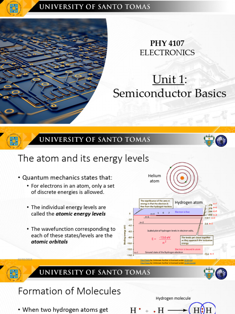 (UNIT 1) Introduction To Semiconductors | PDF | Semiconductors | Electrical Resistivity And ...
