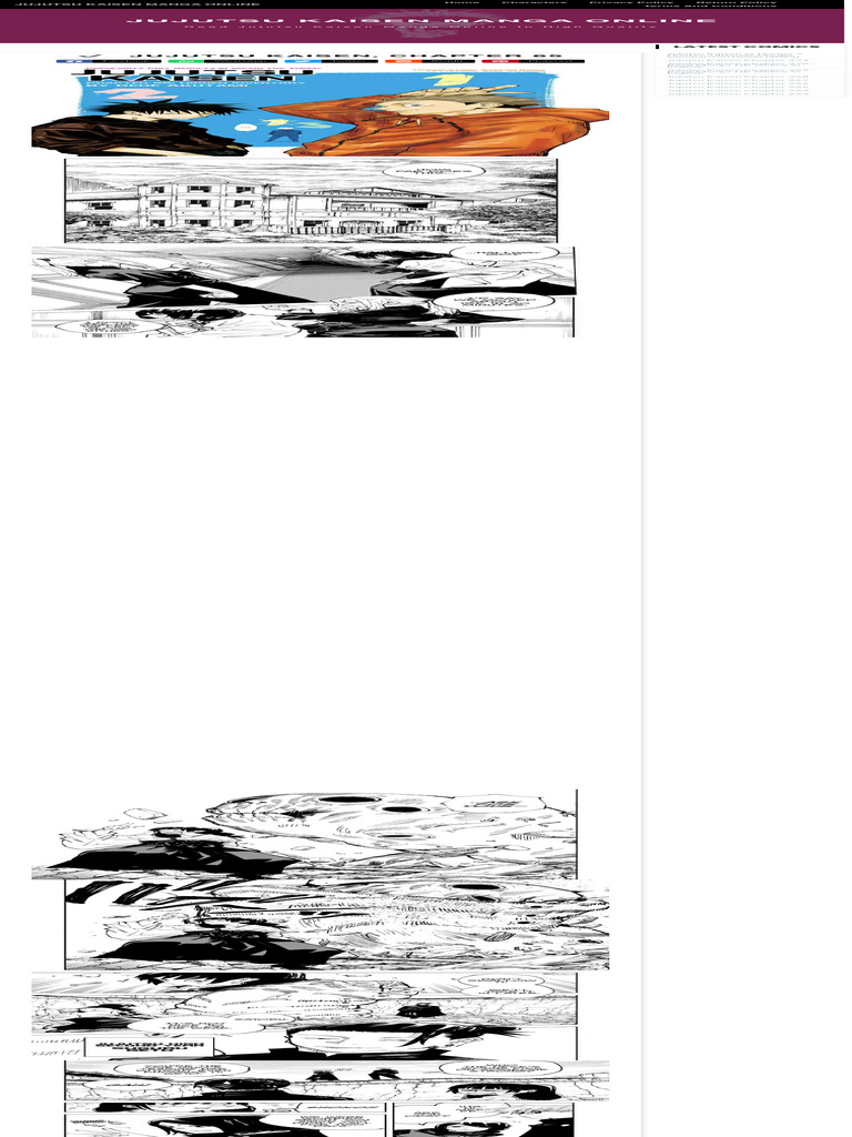 Jujutsu Kaisen, Chapter 65 | PDF
