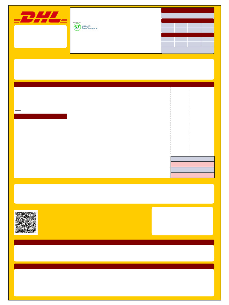 DHL Express Ibe1303692 | PDF | Factura | Tecnología financiera