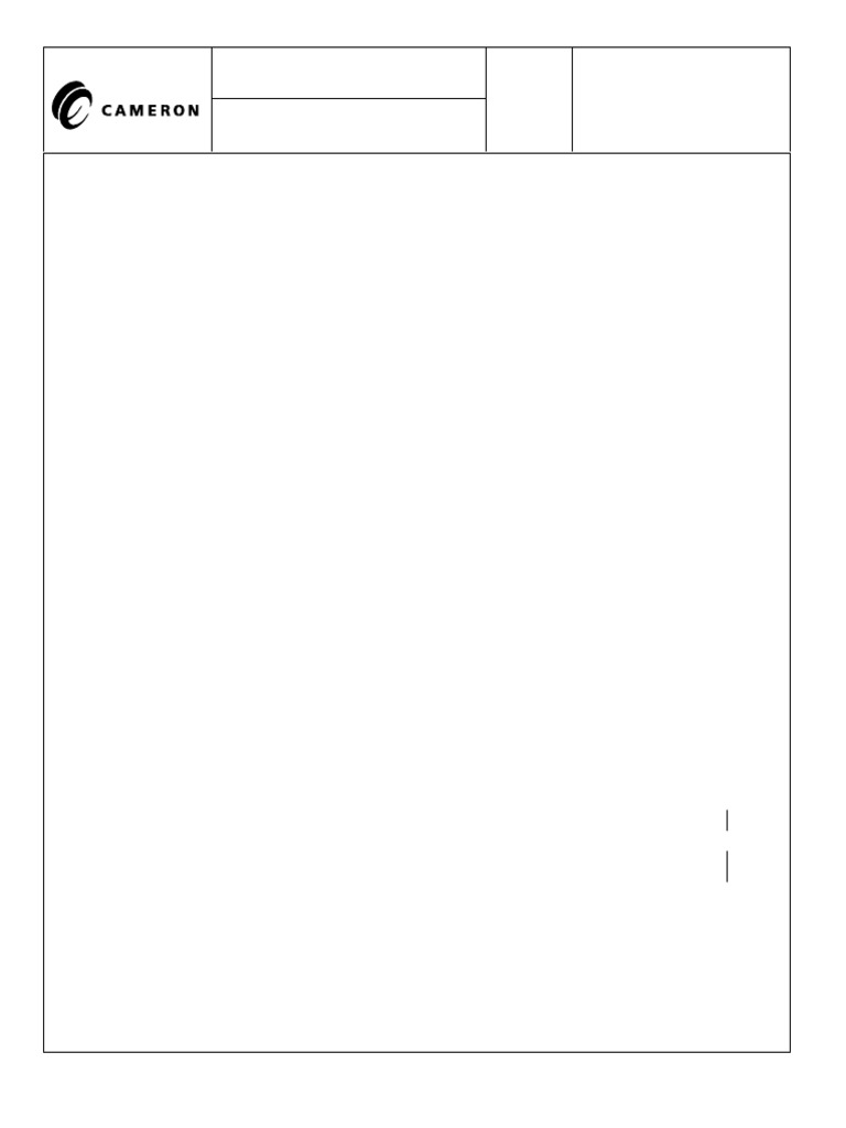 EB700D G1 Cameron DS Shear Rams - Operation Care and Mainten | PDF | Mechanical Engineering ...