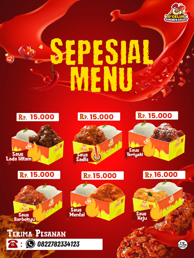 Menu D'celup Ukuran A5 Glosy | PDF
