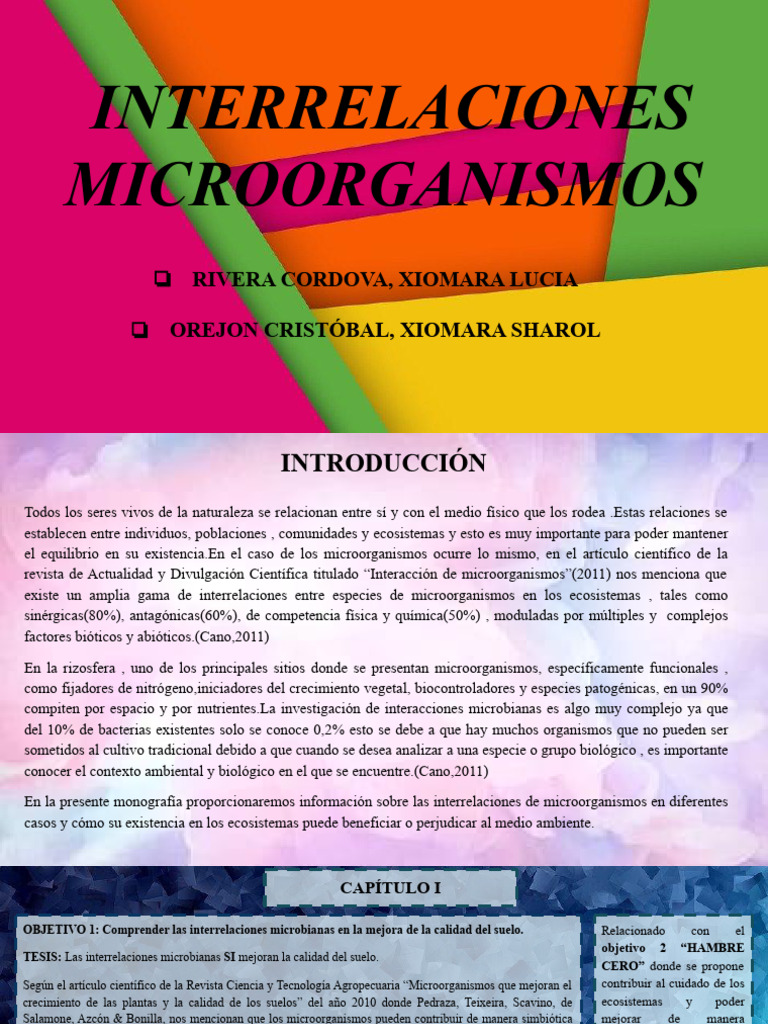 Beneficios de Interacciones Microbianas | PDF | Microorganismo | Suelo