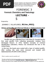 Paraffin Test | PDF | Wax | Chemical Substances