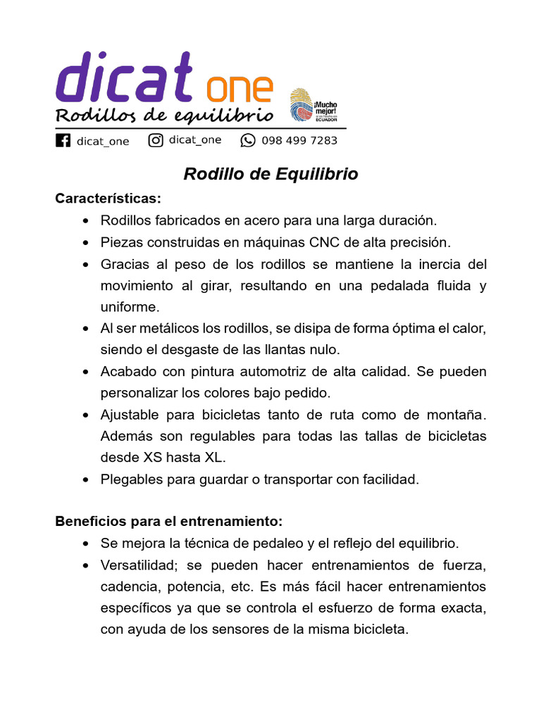 Rodillo de Equilibrio para Entrenamiento en Casa | PDF | Acero ...