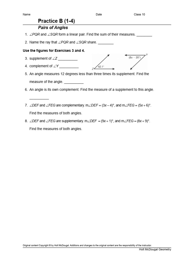 Grade 10 Final Revision Sheet | PDF | Area | Geometric Shapes